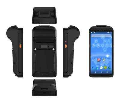 China Industrial PDA Programmable Barcode Scanner / Handheld Thermal Printer for sale