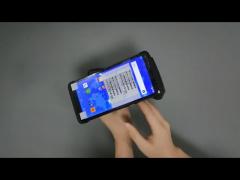 2G / 3G / 4G Rugged Industrial PDA , Android Handheld Long Range UHF RFID Reader