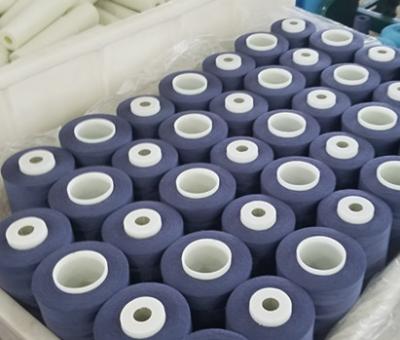 China 3000y/cone  100% polyester sewing thread 30/2 for sale