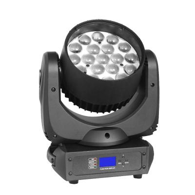 China Osram 19 × 12W LED Moving Head Light Beam DMX512 Bee Eye Wash Lighting 5000 Lumen for sale