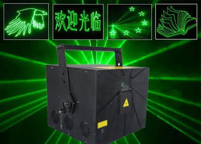 China Green 8000mw Animation laser light show For Disco AC 90V - 240V for sale