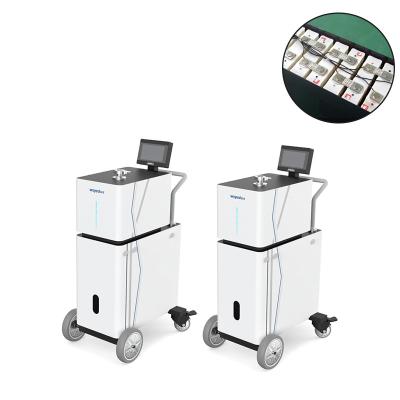 China Wayeal SFJ-16D detector de fugas de hélio integrado máquina preço com carrinho à venda