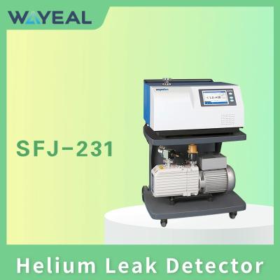 China Wayeal SFJ-231 Mobile Helium Leak Detector Machine Price 5.0×10-13 Pa·m3/s for sale