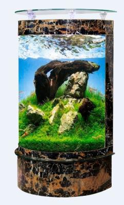 China semi-circle aquarium, fish tank, custom made according to your sizes, factory price and excellent service for sale