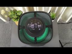 WiFi Desktop HEPA Air Purifier with LED Tricolor Light
