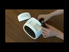 Remote And App Control Ultrasonic Diffuser Scent Diffuser Machine With Smart Home Alarm Clock