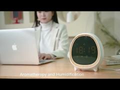 Smart Home Ultrasonic Aroma Diffuser With Clock Function