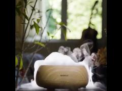 500ml Wooden Cold Mist Aroma Diffuser Home Bedroom Silent Aroma Humidifier