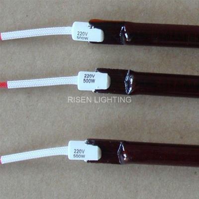 China Ruby Quartz Infrared Heating Elements for sale