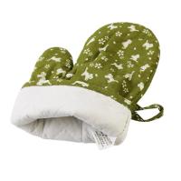 China Extra Nonslip Cute  Printed Oven Mitts Unique Beautiful Pattern Design for sale