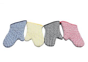 Chine Gants à cuire confortables de four de coton, gants de four de preuve de chaleur résistants à la chaleur à vendre