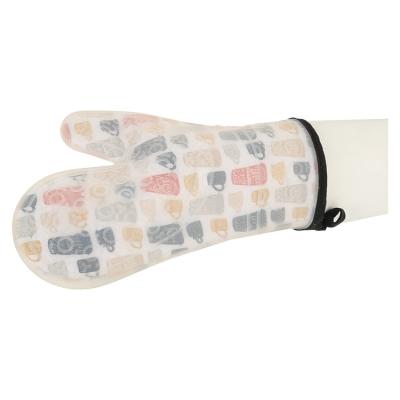Cina Microonda bollente Oven Mitts Anti Slip Heat del cotone del silicone della cucina resistente in vendita