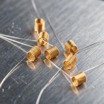 China 12 Turn Air Wound Inductors Micro Custom Inductors High Precision for sale
