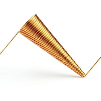 China Microwave Absorbent Conical Inductors Precision Stripping Custom Inductor for sale