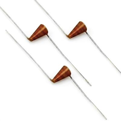 China Gold Plated Conical Inductor Custom Metal Composite Inductor Micro Magnetic Shielding for sale