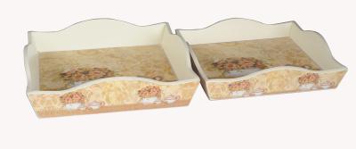 China factory supply Wood tray for food and serving 122-110S,45.5*30*7.5cm ,122-110L,25*26*6cm for sale