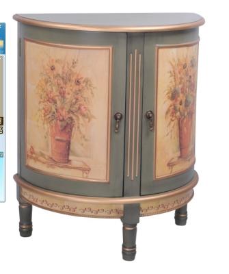China 2014 antique wooden cabinet design for living room 126-040,55*33*81cm for sale
