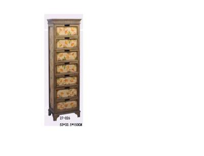 China 2014 antique wooden cabinet design for living room 127-026,53*33.5*150cm for sale