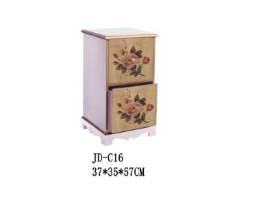 China REGATTA 2014 antique wooden cabinet design for living room nightstand JD-C16,37*35*57cm for sale