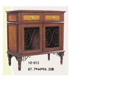 China 2014 antique wooden cabinet design for living room table 110-013,87.7*44*94.2cm for sale