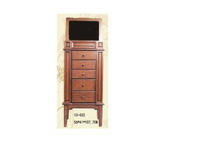 China Professional wooden make up case with mirror dresser table 110-032,56*41*107.7cm for sale