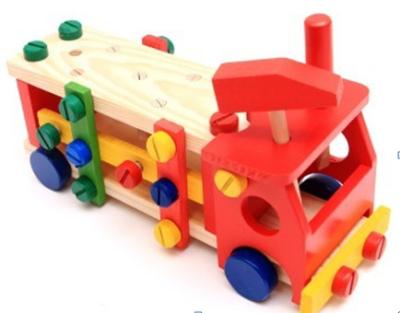 China Kid's product/toys/wooden DIY vehicle  DIY toys  toys of truck / Item:BD059 for sale