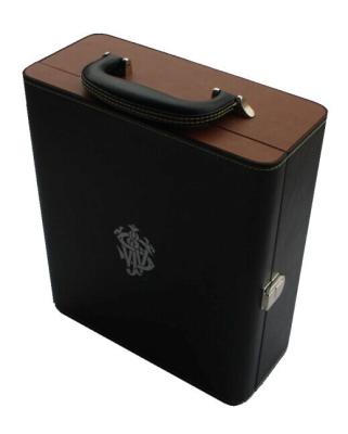 China Custom Wooden Wine Box Antique Red Wine Bag in Box Shenzhen  CH-W00130*15*8cm for sale