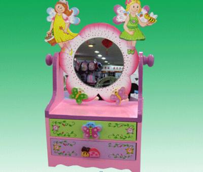 China Superway Beauty Make Up Toy Mirror Childs Dresser for sale