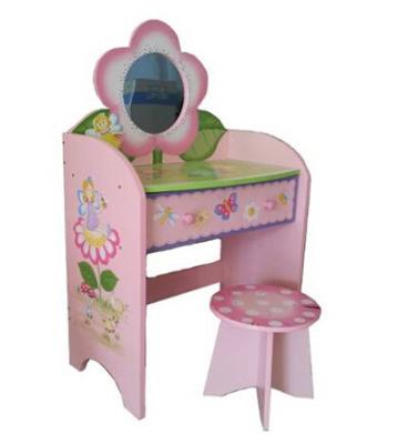 China Superway New Wooden Children Dressing Table with Mirror for sale