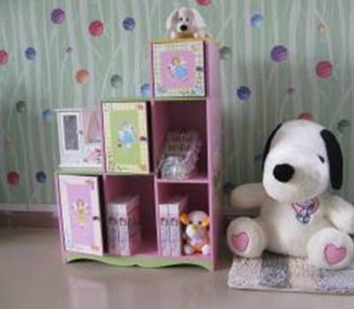 China Superway Children Wooden Bookshelf,bookshelf for children, School library furniture. for sale