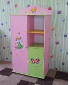 China Superway 2015 High -quality fairy and butterfly Wooden kids cabinet for storage for sale