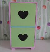 China Superway 2015 Colorful children school furniture two door wooden kids toy cabinet for sale