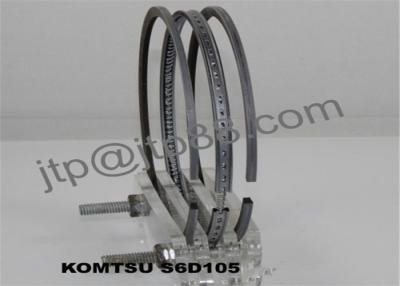 China 6754-31-2010 S6D107 Diesel Engine Piston Rings / Cylinder Linder 107mm Diameter for sale