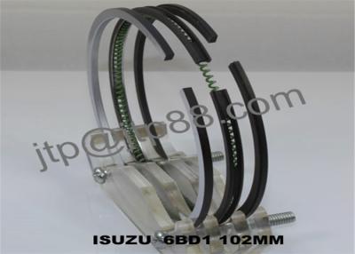 Cina Anello di stantuffo diesel del motore delle componenti del motore 6BD1 dell'acciaio fuso 5-12121055-0 in vendita
