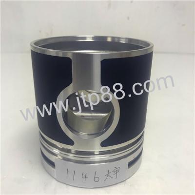 中国 韓国語大宇のための掘削機のエンジン部分ピストンDia 111mm 121mmの長さ 販売のため