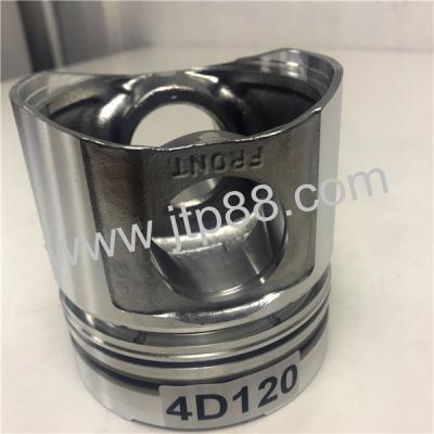 China pistão 44mm Diamater das peças de motor da máquina escavadora 4D120 com material de alumínio à venda
