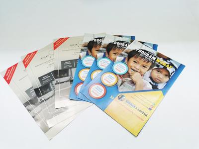 Cina Catalogo di affari di Digital che stampa i materiali della laminazione 80gsm-350gsm di lucentezza in vendita