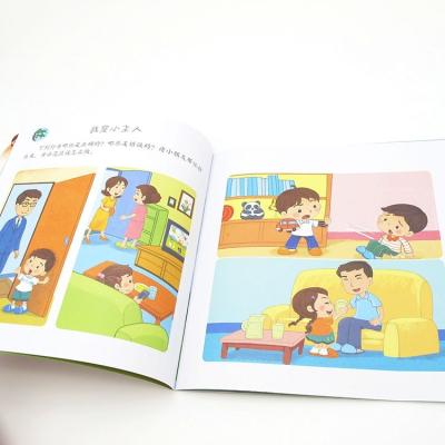China Hard Cover Text Book Printing Services Film Lamination Perfect Binding for sale