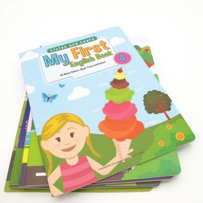 China Hard Cover Text Book Printing Services Film Lamination Perfect Binding for sale