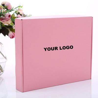 Cina Stampa offset di confezione regalo cosmetica ondulata con logo personalizzato in vendita