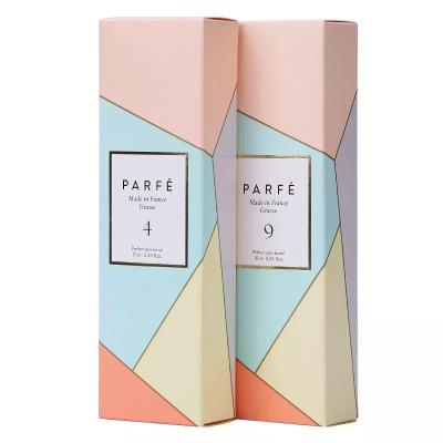 China Ivory Board Full Color Printed Boxes Skincare Cosmetics White Paperboard Boxes for sale