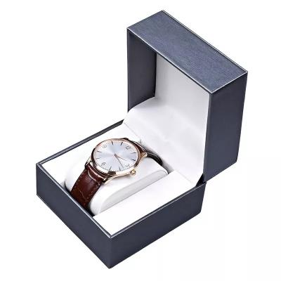 China Watch Storage Full Color Printed Boxes Luxury PU Leather Box for sale
