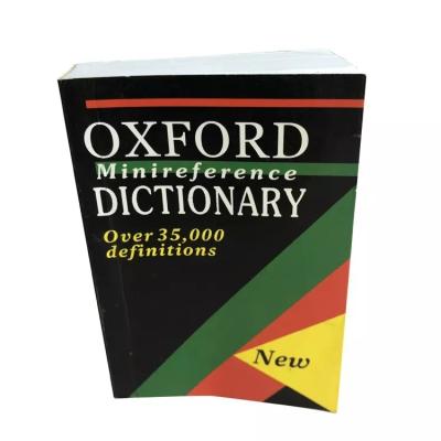 Cina Stampa inglese stampabile del libro di istruzione di contrappeso del dizionario del cartone in vendita