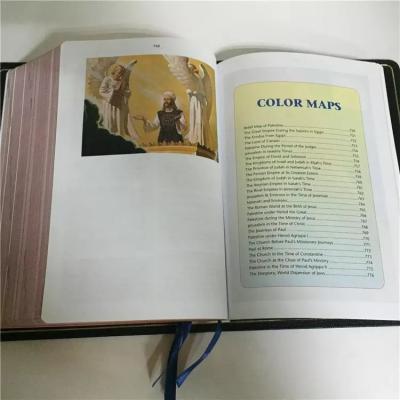 Cina Libro dalla copertina rigida del panno del dizionario Odm/dell'OEM che stampa la copertura del cuoio in vendita