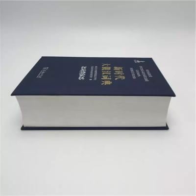 Cina Dizionario inglese stampabile russo cinese 300 g Copertina in carta patinata in vendita