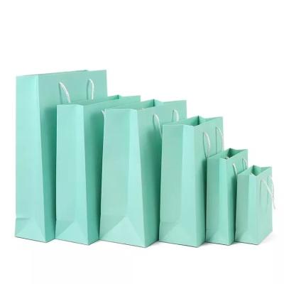 Cina Sacchetti regalo di carta stampati per generi alimentari da 350 g Sacchetti regalo in carta bianca marrone Kraft in vendita