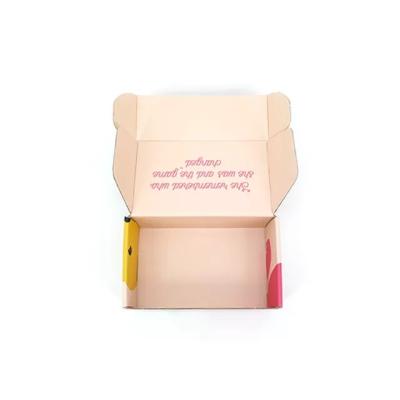 China Corrugated Board Printed Paper Packaging Box Kraft Personalised Postage Boxes for sale