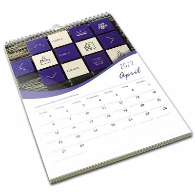 Cina Calendario murale su ordinazione 2023 di stampa di coloritura A5 142x210mm promozionale in vendita