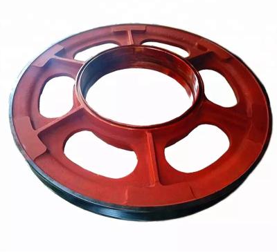 Cina Covoni del cavo metallico che perforano la puleggia di Rig Spare Parts Casting Block in vendita