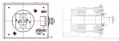 Cina API 7K Standard Rotary Table ZP175 per la perforazione di pozzi nei campi petroliferi in vendita